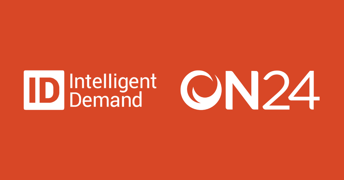 Intelligent Demand and ON24 Partnership will Enhance B2B Customer ...